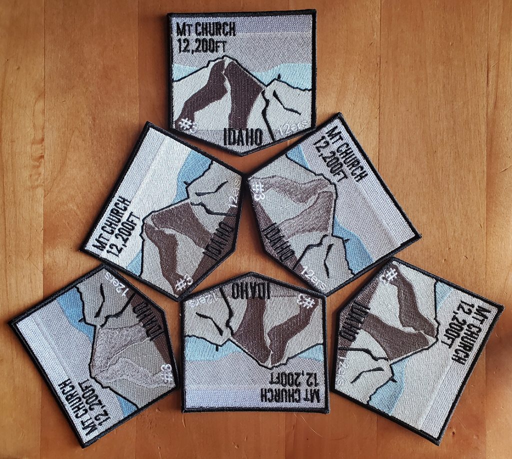 Mount Church Patch %% Mountain Climbing Patches